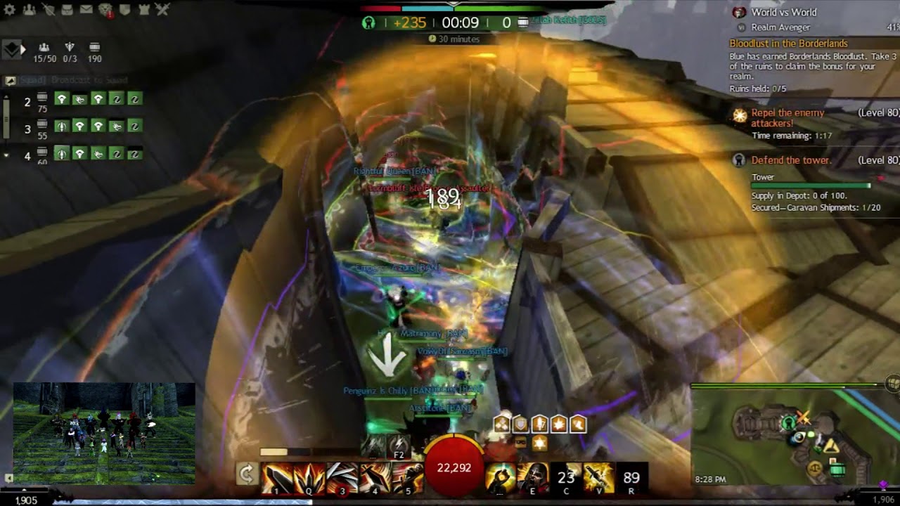 Guild Wars 2 WvW: BAN Raid - YouTube
