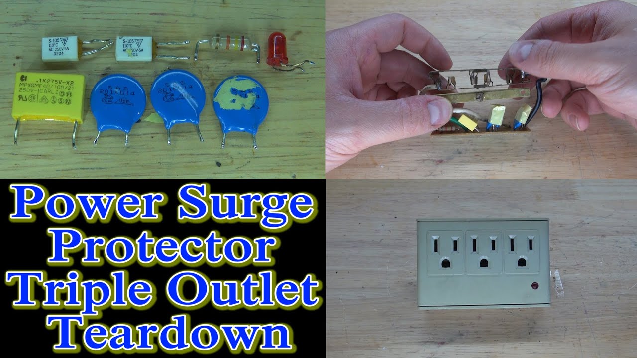 Power Surge Protector Teardown - YouTube