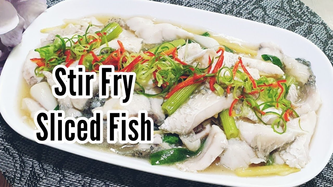 Gingerly Stir Fry Sliced Fish Recipe / Ikan Tumis Jahe/Halia - YouTube