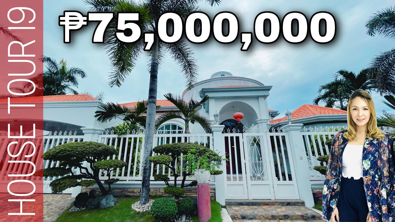 Massive Elegant Mansion for the Boss in Angeles City | House Tour #19 ...