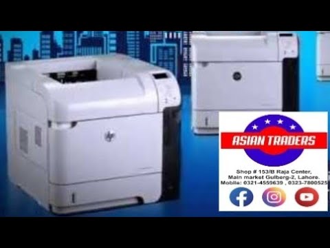 HP Laseret 600 M601 for High Speed Monochrome Printing Heavy Workload ...
