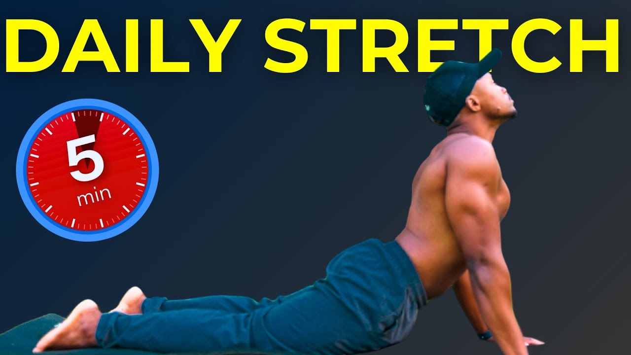 5 MINUTE MORNING FULL BODY STRETCHING EXERCISES - YouTube