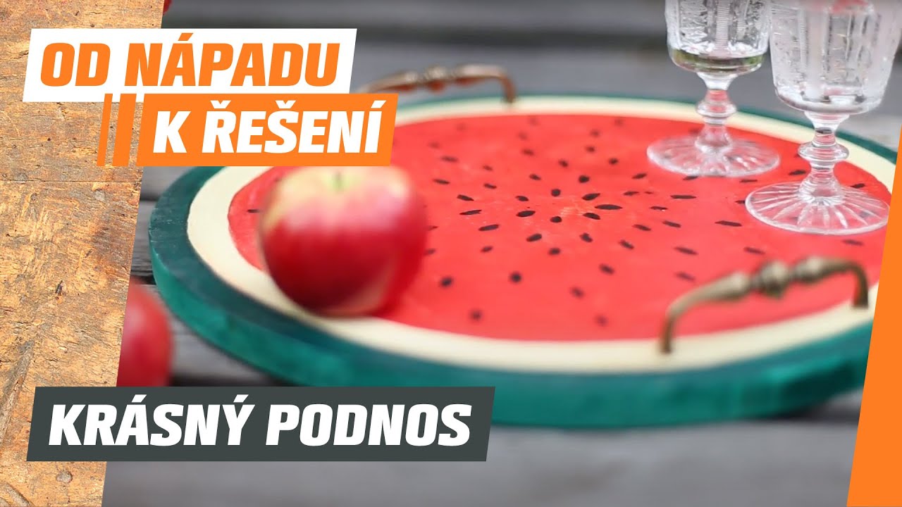 Jak si vyrobit originální podnos? - YouTube
