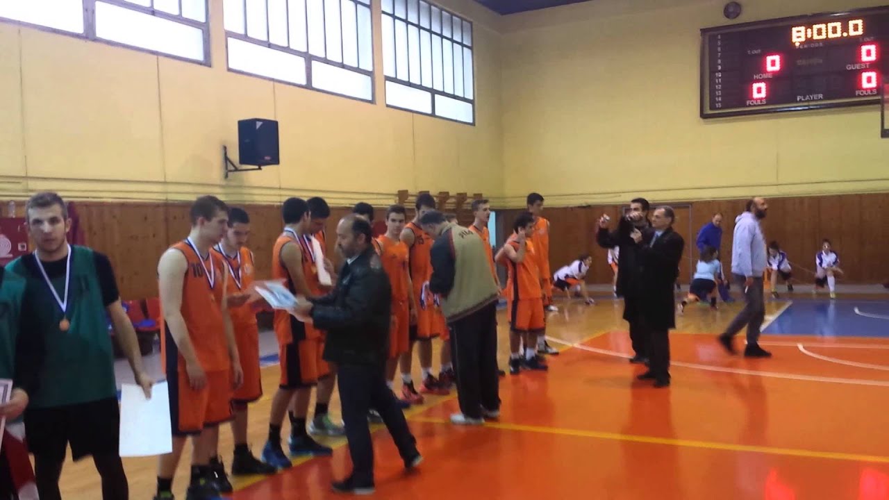 Τελικός λυκείων : Φρυγανιώτης - 1ο ΓΕΛ Ευόσμου(1) - YouTube