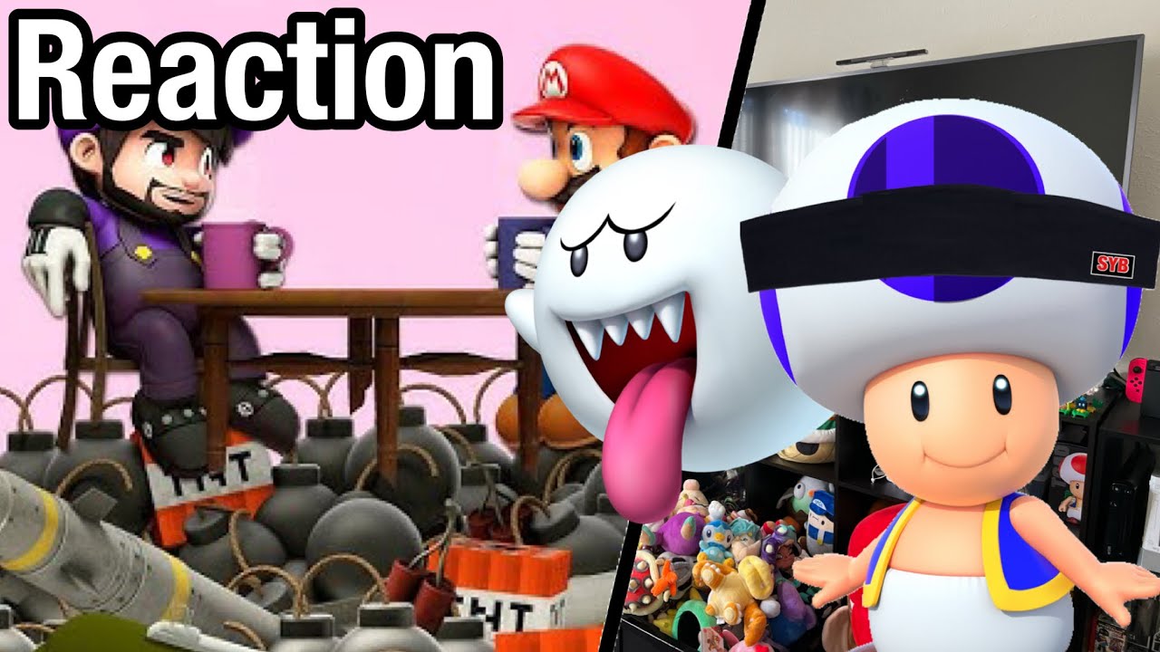 Andy(Me) & Boo react to, “SMG4: SMG3’s BOMB CAFE” - YouTube