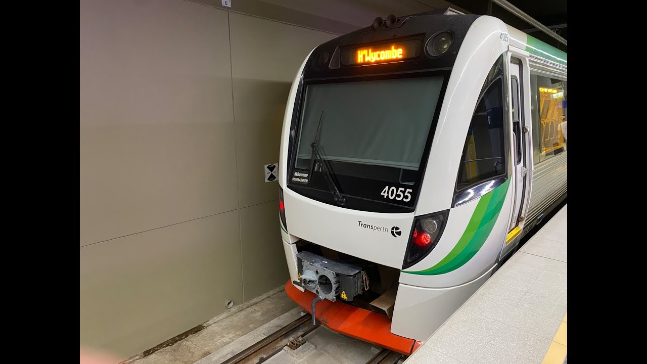 Transperth B Series: Airport Line: High Wycombe to Airport Central ...