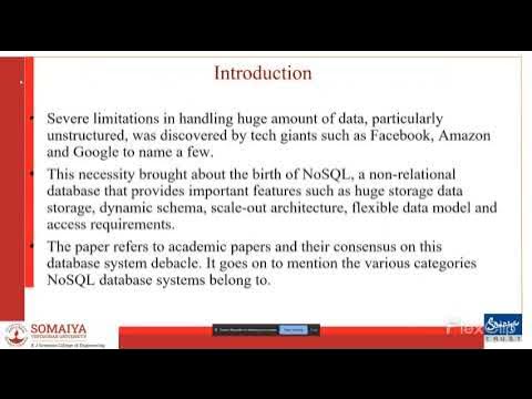 A Comparison of NoSQL and Relational Database Management Systems (RDBMS ...