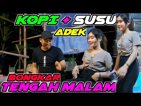 TENGAH MALAM SENDIRIAN || KASIAN CEWEK CANTIK INI HARUS BERJUANG JUAL KOPI + SUSU