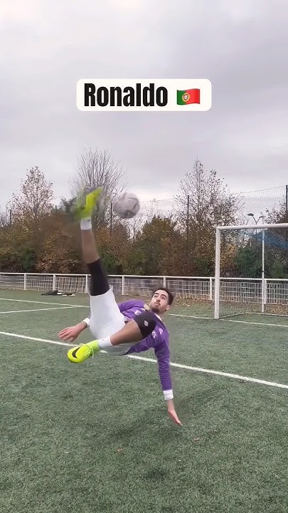 Ronaldos iconic goal#goat #viral #football #ronaldo #funny #shorts - YouTube