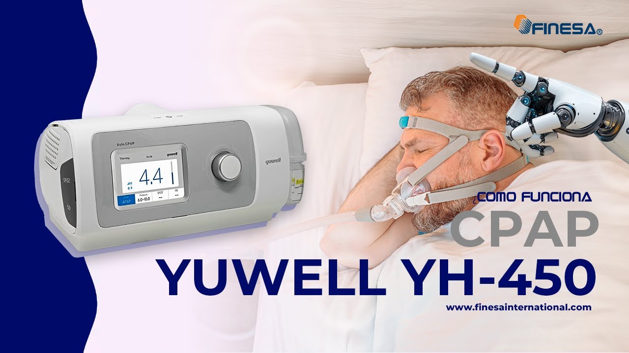 CÓMO FUNCIONA EL CPAP YUWELL YH-450 | GUÍA COMPLETA Y USO PASO A PASO ...