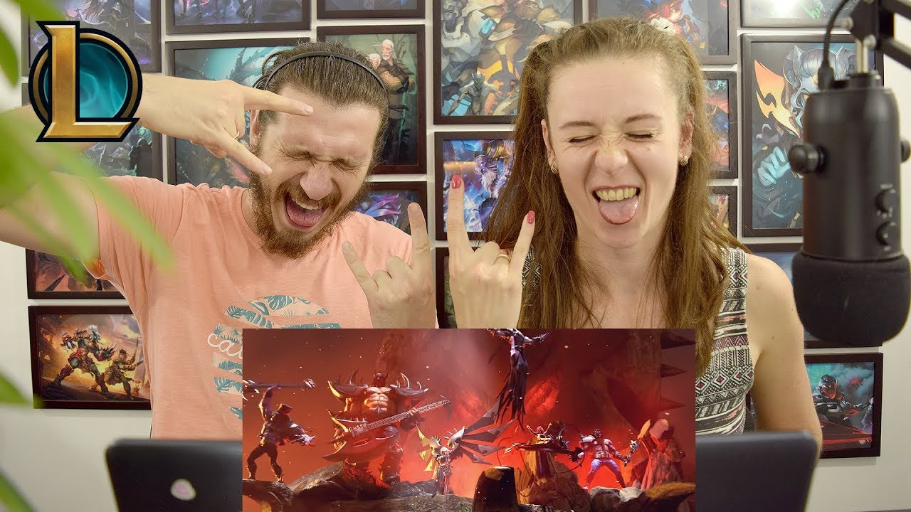 Pentakill: Mortal Reminder - League of Legends | Реакция - YouTube