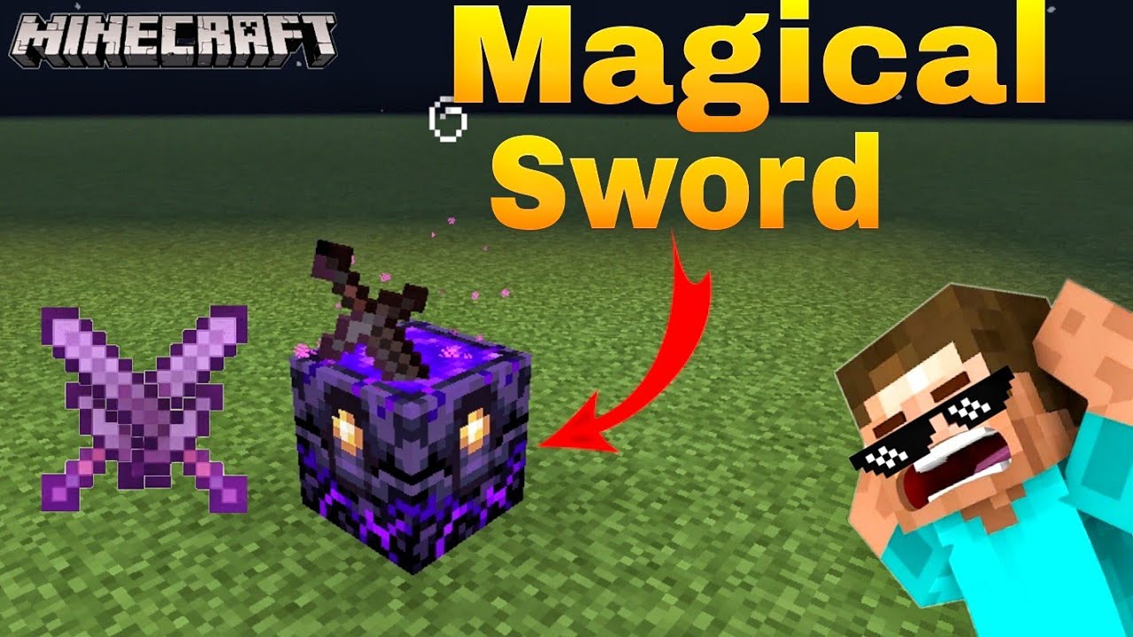 How to make Magical sword in Minecraft||#minecraft#minecraftgameplay# ...