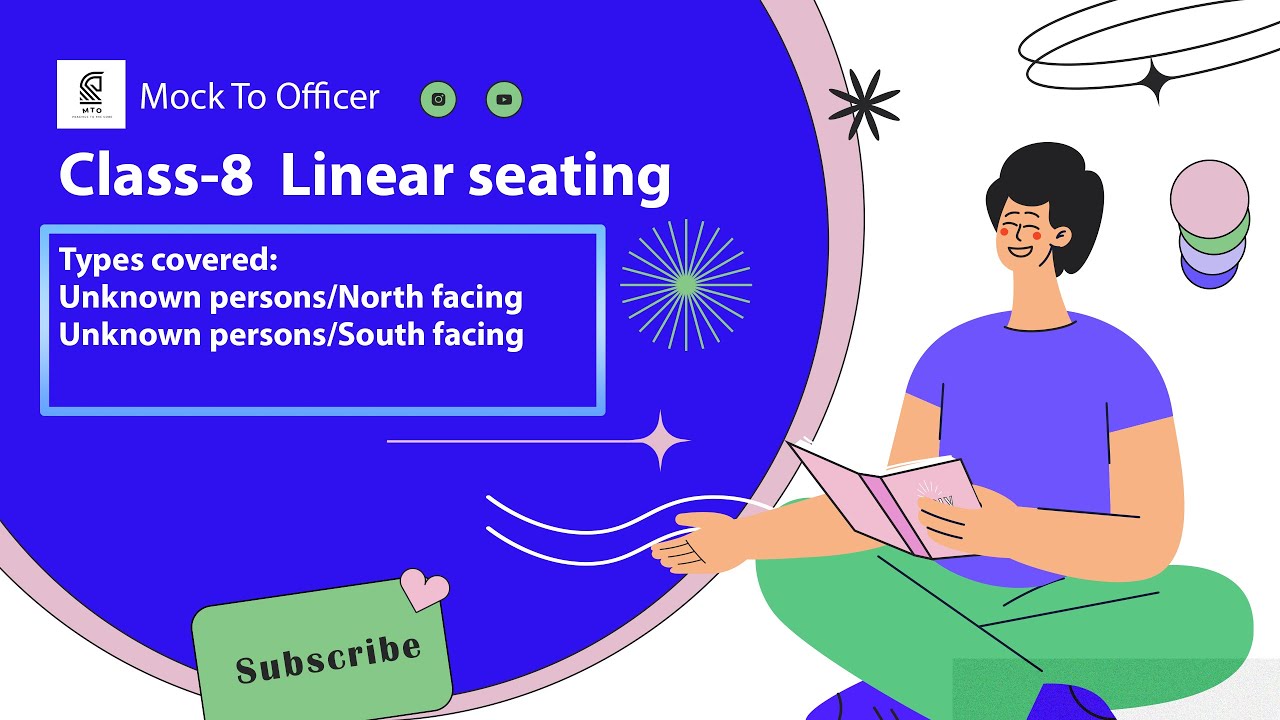 Class-8 Prelims Linear seating arrangement - YouTube
