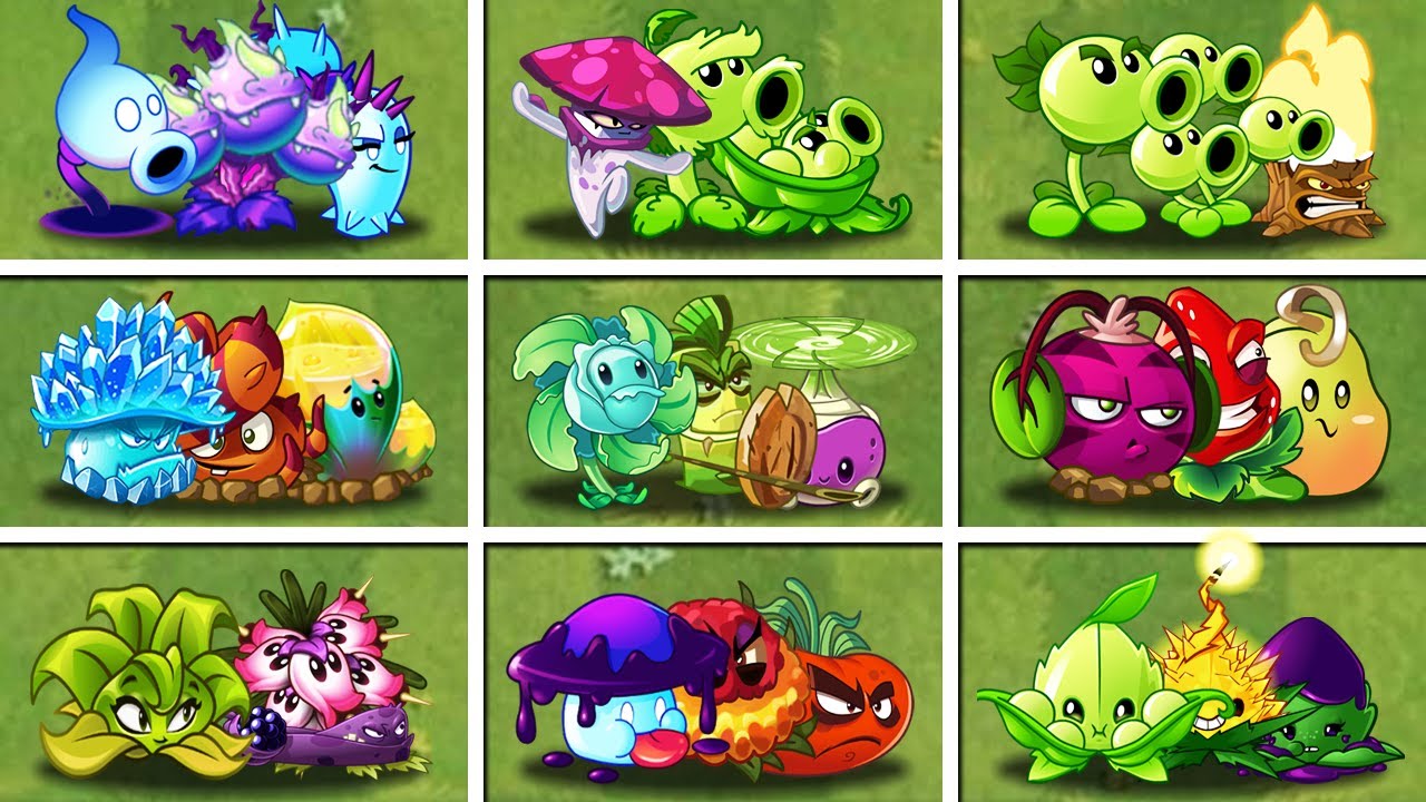 Random 20 Team 3 Plants - Which Team Plant Will Win? - PVZ 2 Team ...