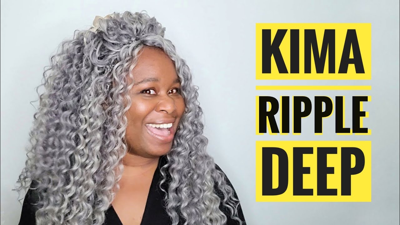 QUALITY! No tangle Crochet Braids Kima Braid Ripple Deep Review - YouTube