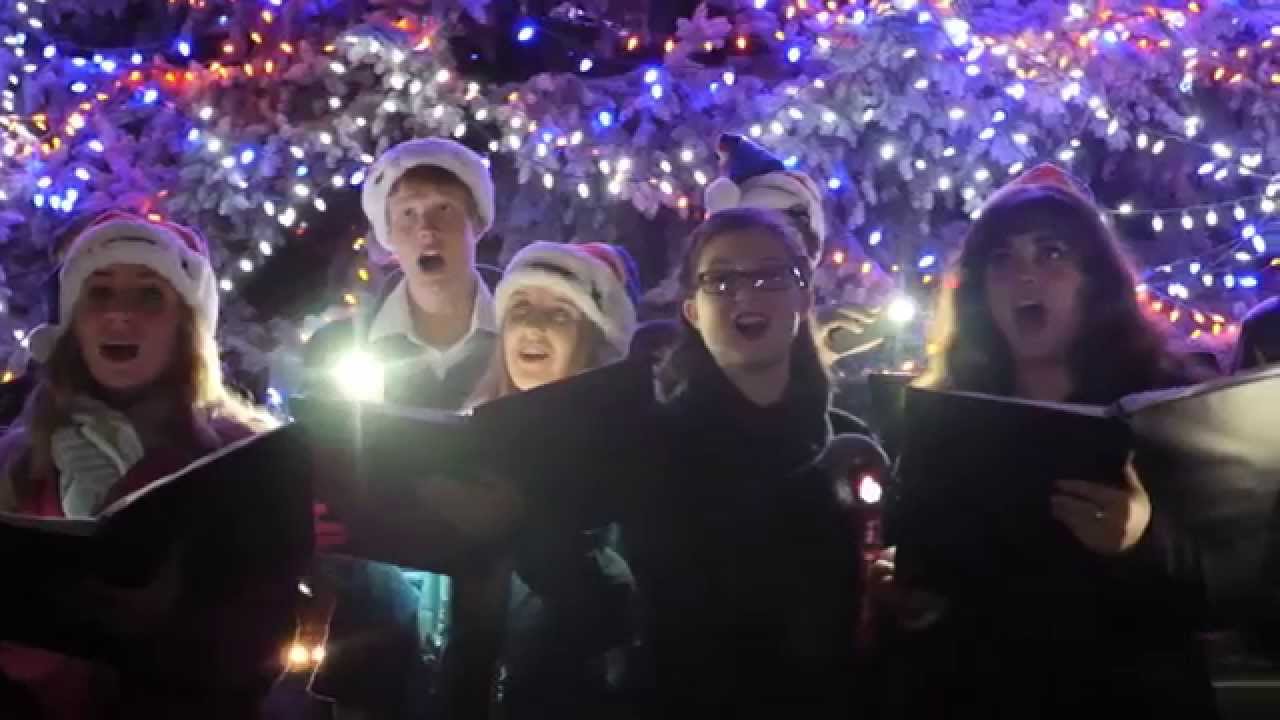 Boise State Tree Lighting 2014 - YouTube