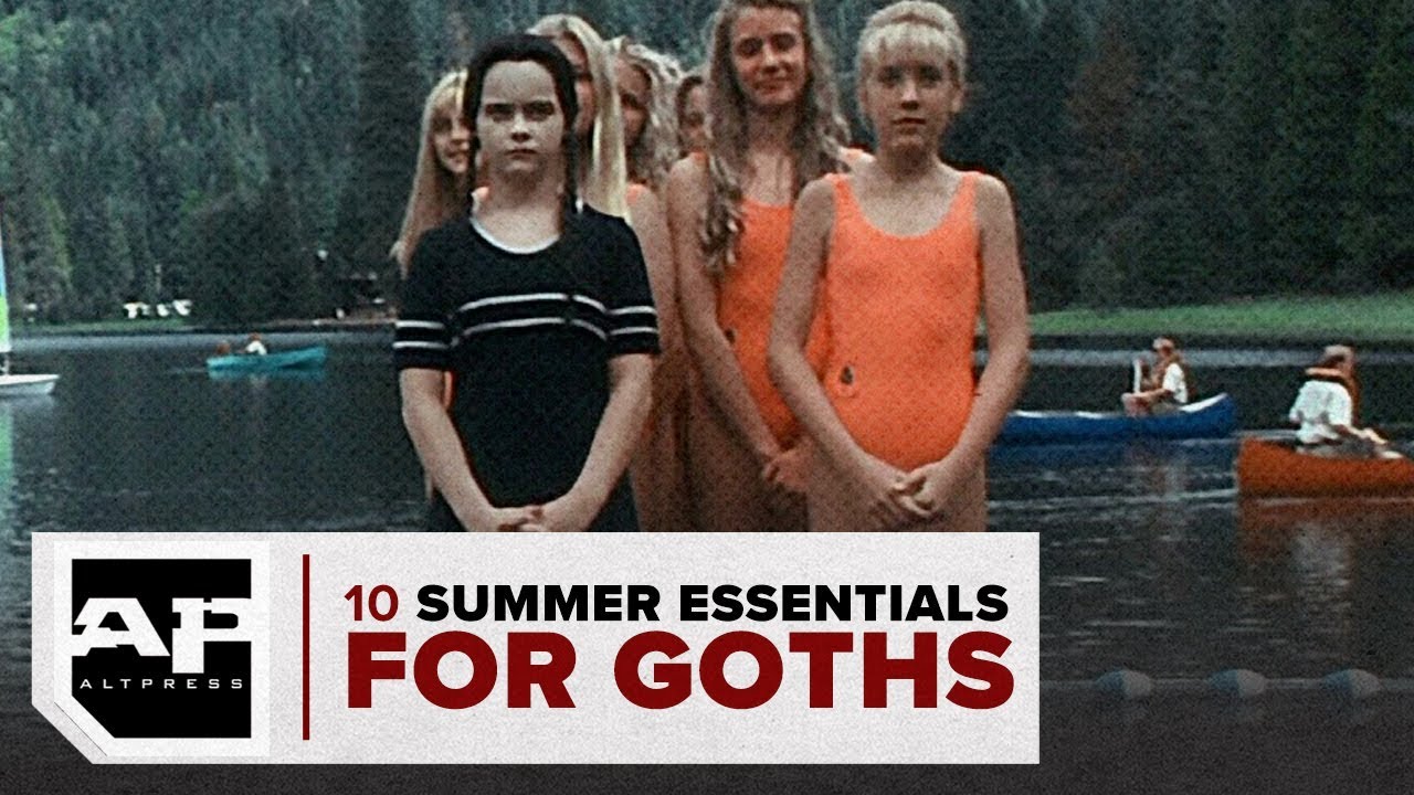 Avoiding Sunlight in Style–A Goth Guide to Summer - YouTube