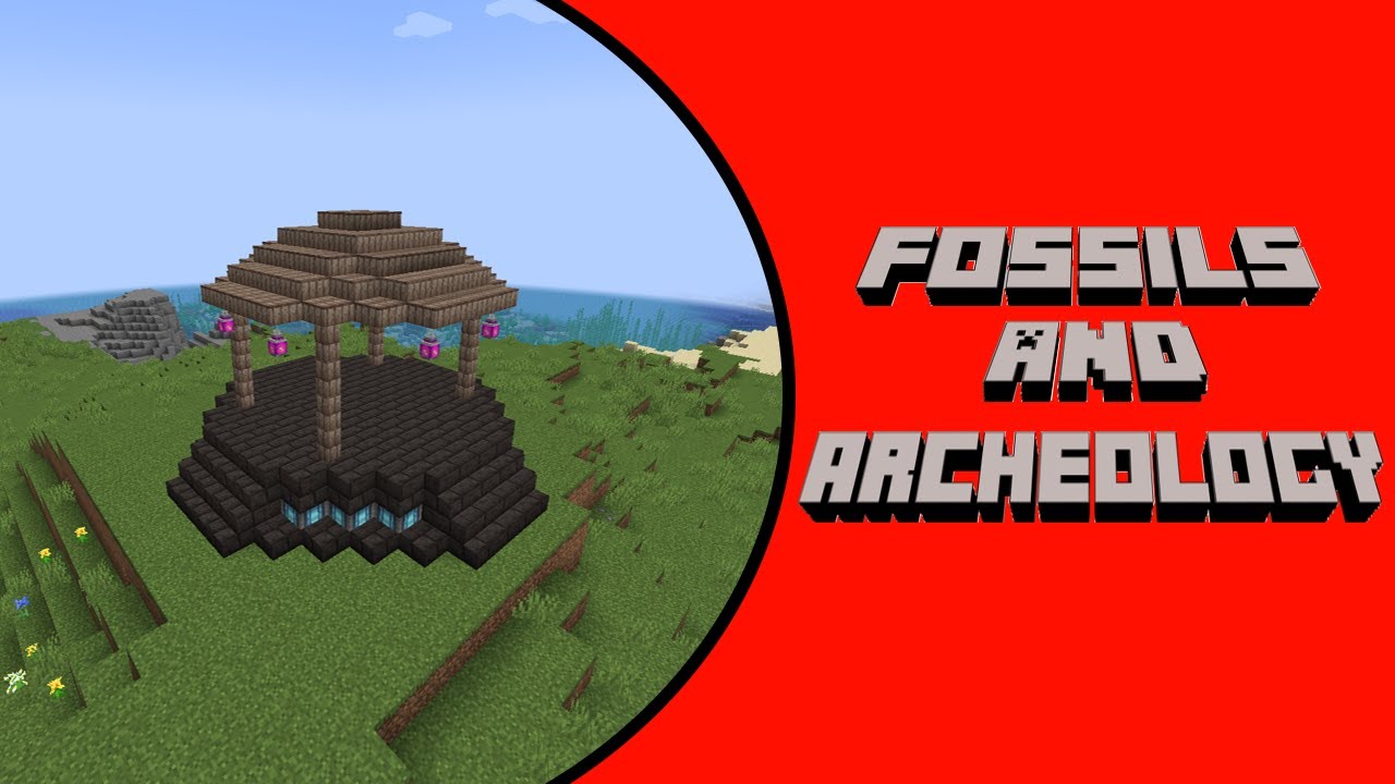 Minecraft Fossils and Archeology - Genesis Revival Server - YouTube