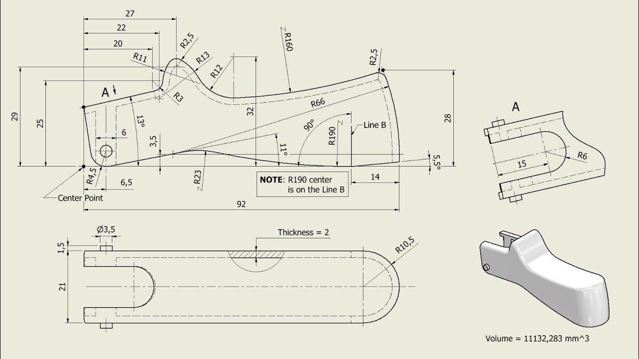 Tutorial Inventor - 621 SHELL HANDLE - YouTube