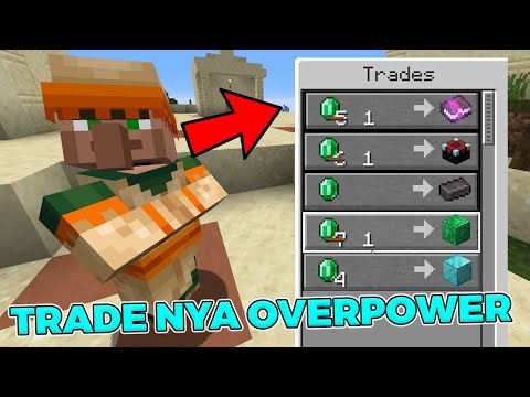 Minecraft Tapi Villager OP Tradenya !