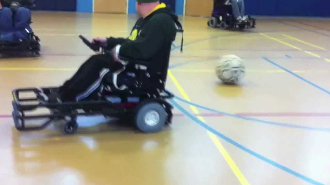 Zak's Strike Force Soccer Chair in Action at Vermont Chargers Practice ...