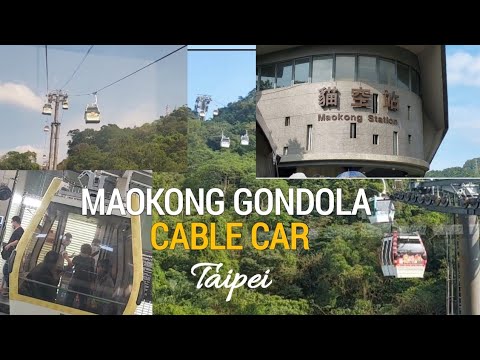 Maokong Gondola | Cable Car | New Taipei City - YouTube