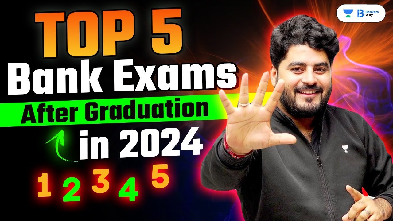 🔥Top 5 Government Bank Exams in 2024 | Government Jobs | Vishal Parihar ...
