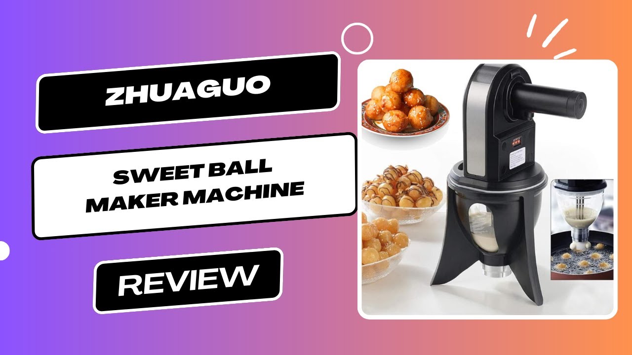 Sweet Ball Maker Machine By Zhuaguo Review | Revolutionize Your Dessert ...
