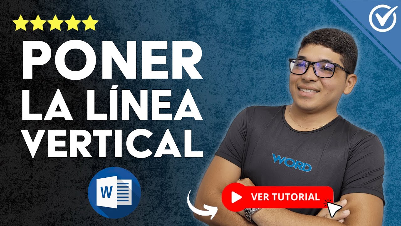 Cómo PONER la LÍNEA VERTICAL en Word | 📏 Línea Vertical en un Texto de ...