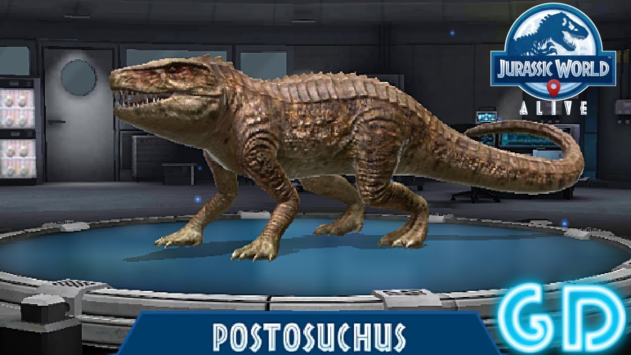 Jurassic World Alive Gameplay - Postosuchus - YouTube