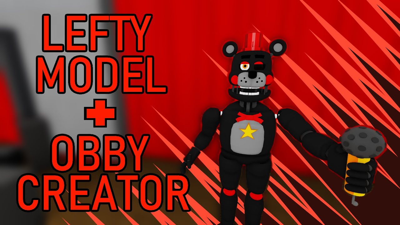 Lefty model (OBBY CREATOR) - YouTube