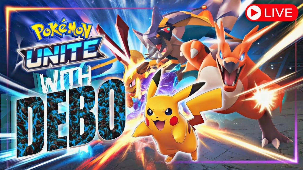 Chill Stream with DEBO | Solo Que rank push | Pokemon unite | DEBOxLIVE ...