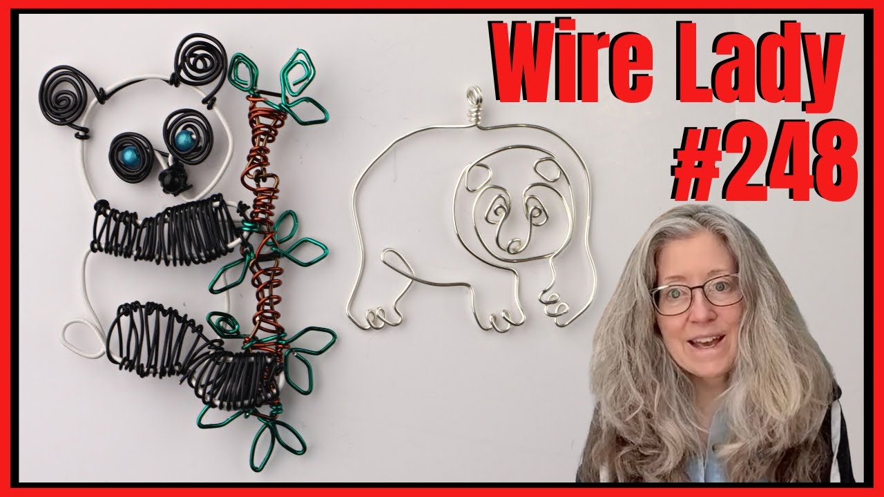 Making Panda Bears Wire Lady TV Ep 248 Livestream Replay - YouTube