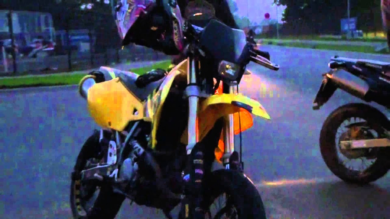 The last days of summer - KTM DRZ - YouTube