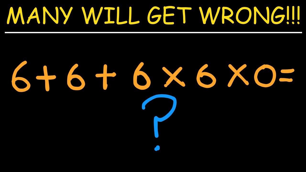 Can You Solve This Viral Math Problem That Nobody Agrees On? - YouTube