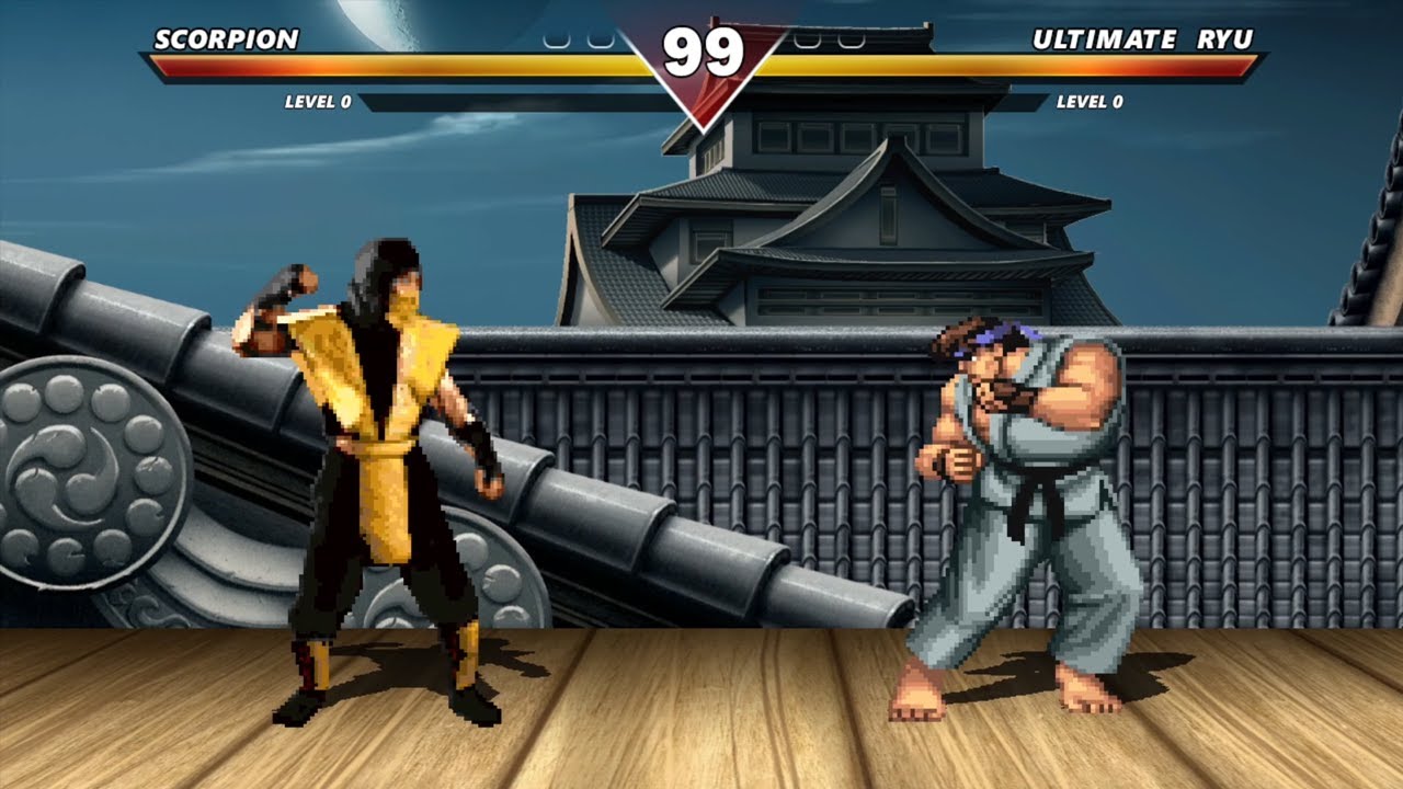Ryu Vs Scorpion