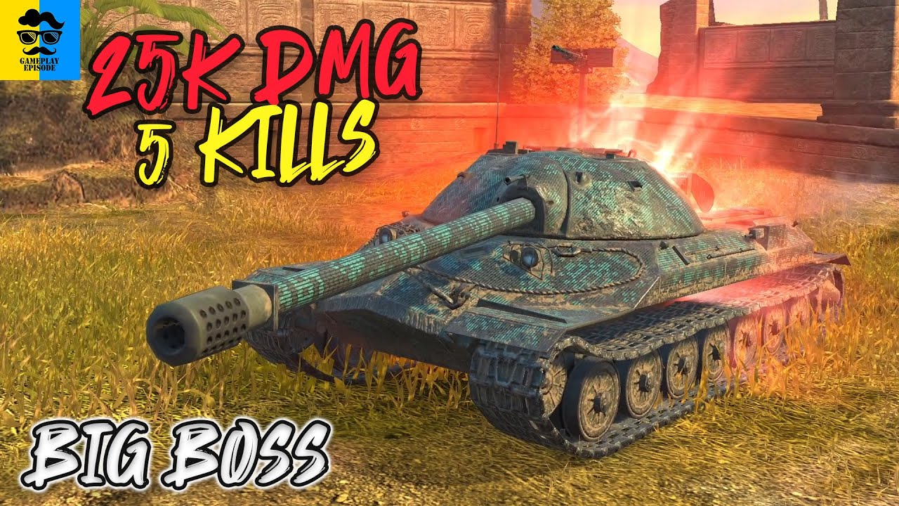 BIG BOSS IS-7 WoT Blitz | Gameplay Episode - YouTube