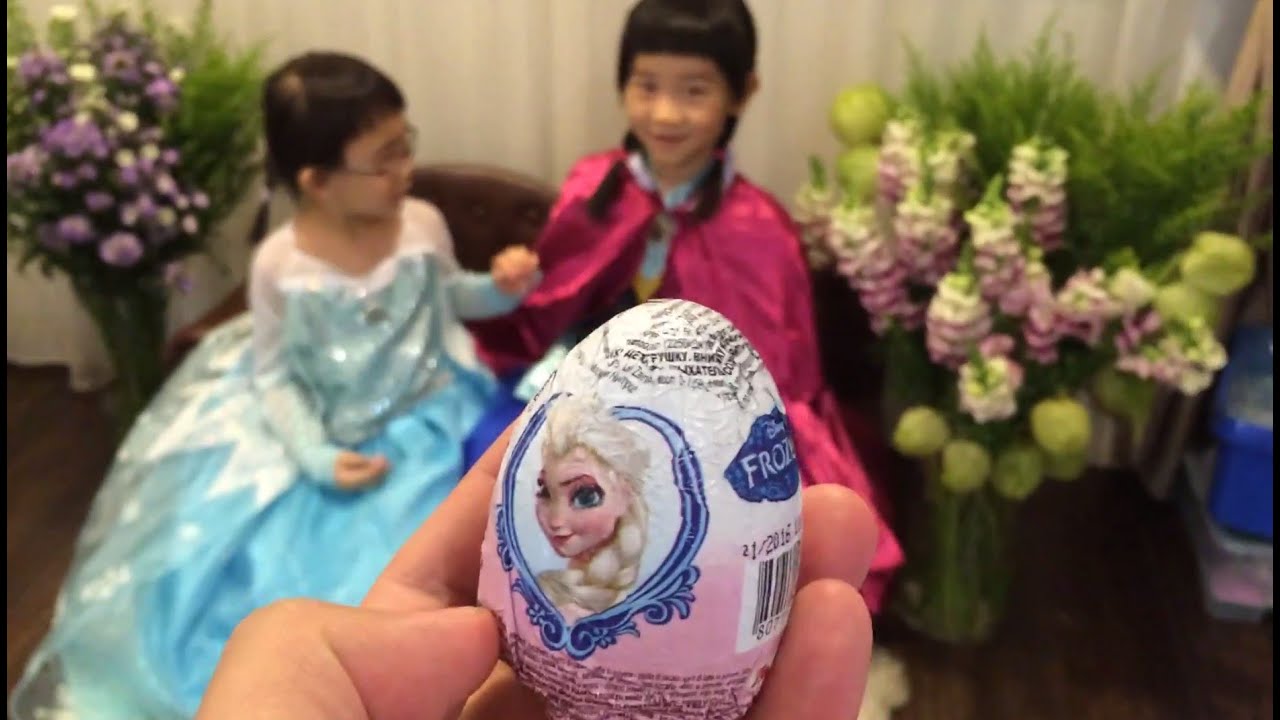 Disney Frozen Elsa & Friends All in One Surprise Egg! - YouTube