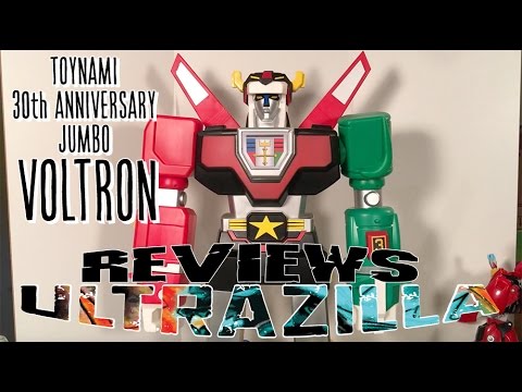 TOYNAMI 30th ANNIVERSARY JUMBO VOLTRON REVIEW! - YouTube
