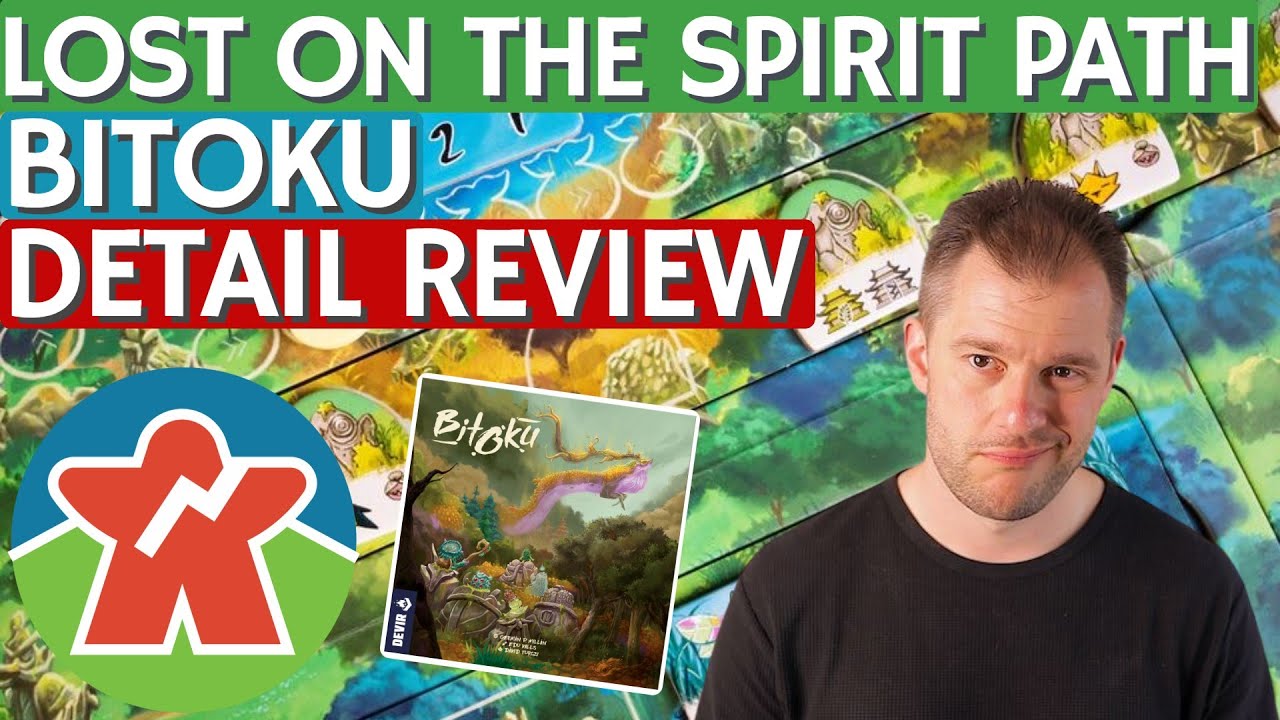 Bitoku Board Game Review - Lost On The Spirit Path - YouTube