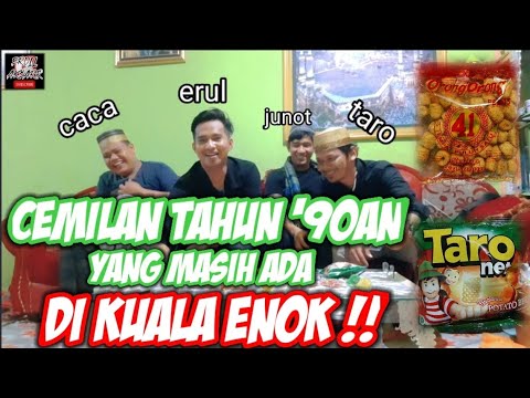 Cemilan masa kecil di era 90an ? Masih Adakah di KUALA ENOK ??? - YouTube
