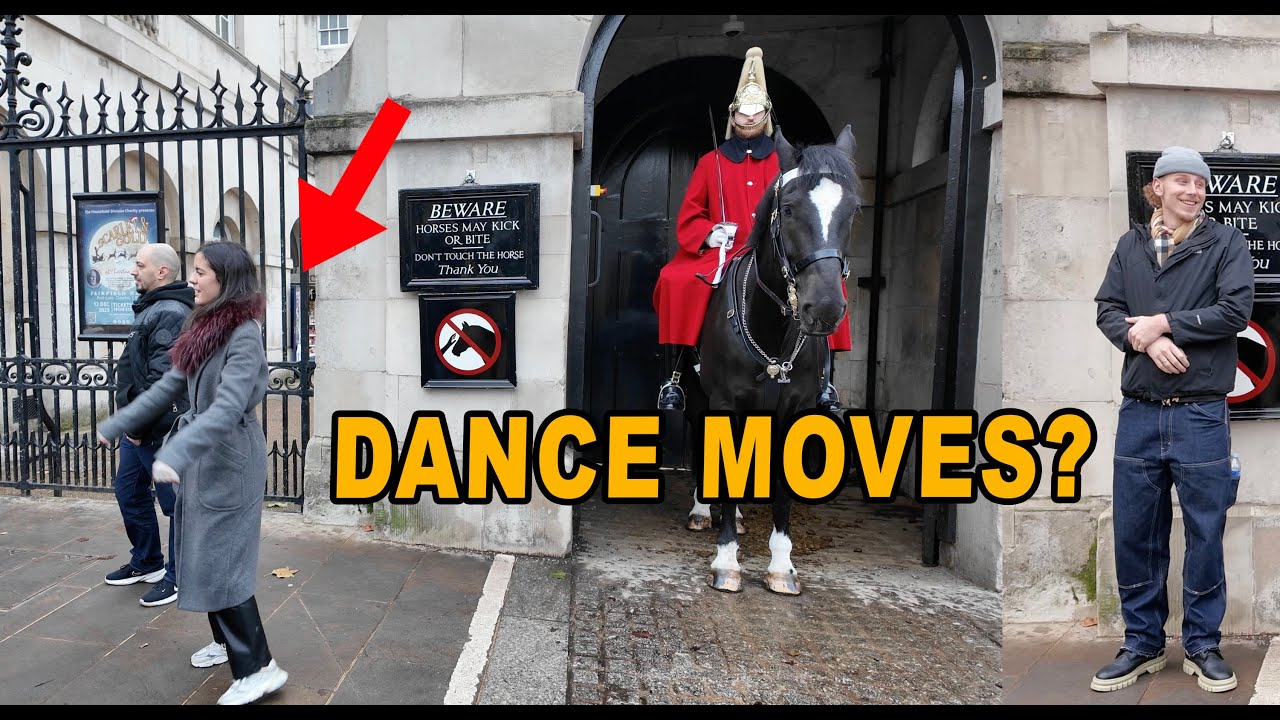 She BROKE Into DANCE - The Guard Did NOT Expect This. - YouTube