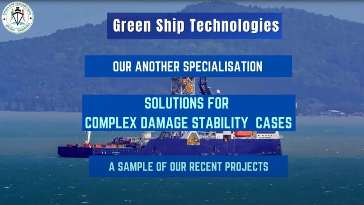 Damage Stability Analysis | Green Ship Technologies - YouTube