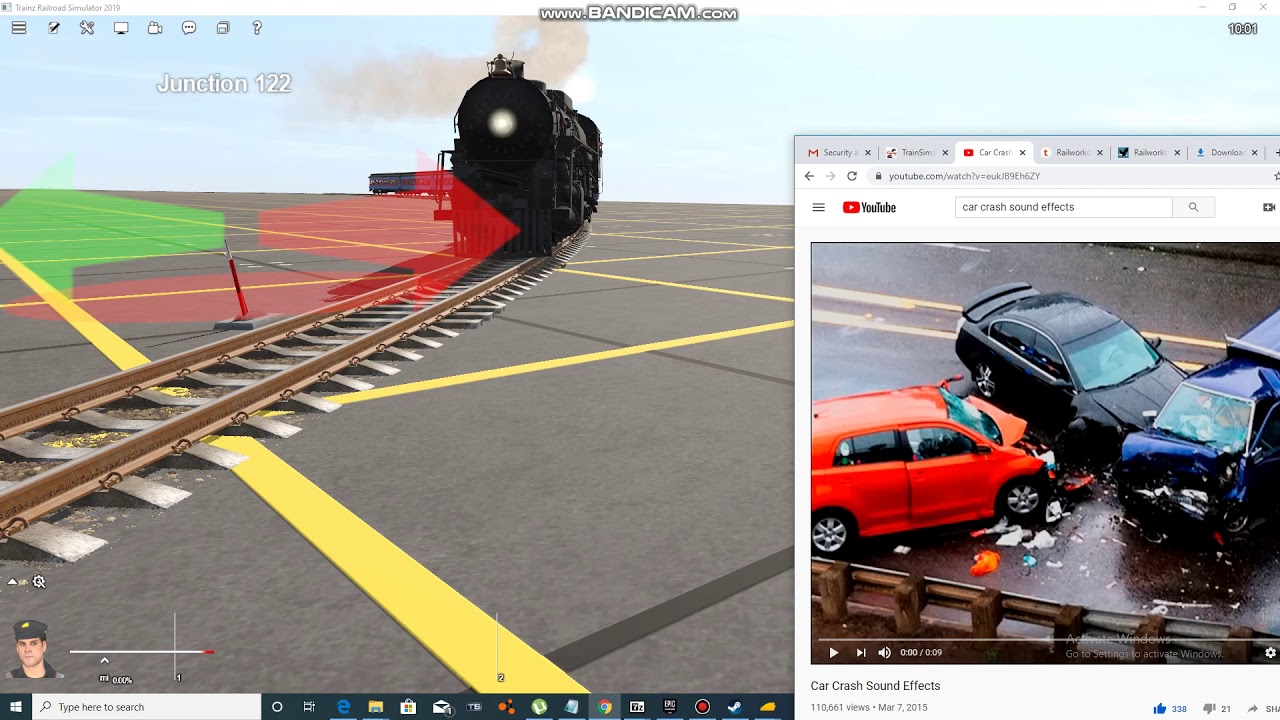 Trainz Railroad Simulator 2019 Polar Express Crash bad Crash - YouTube
