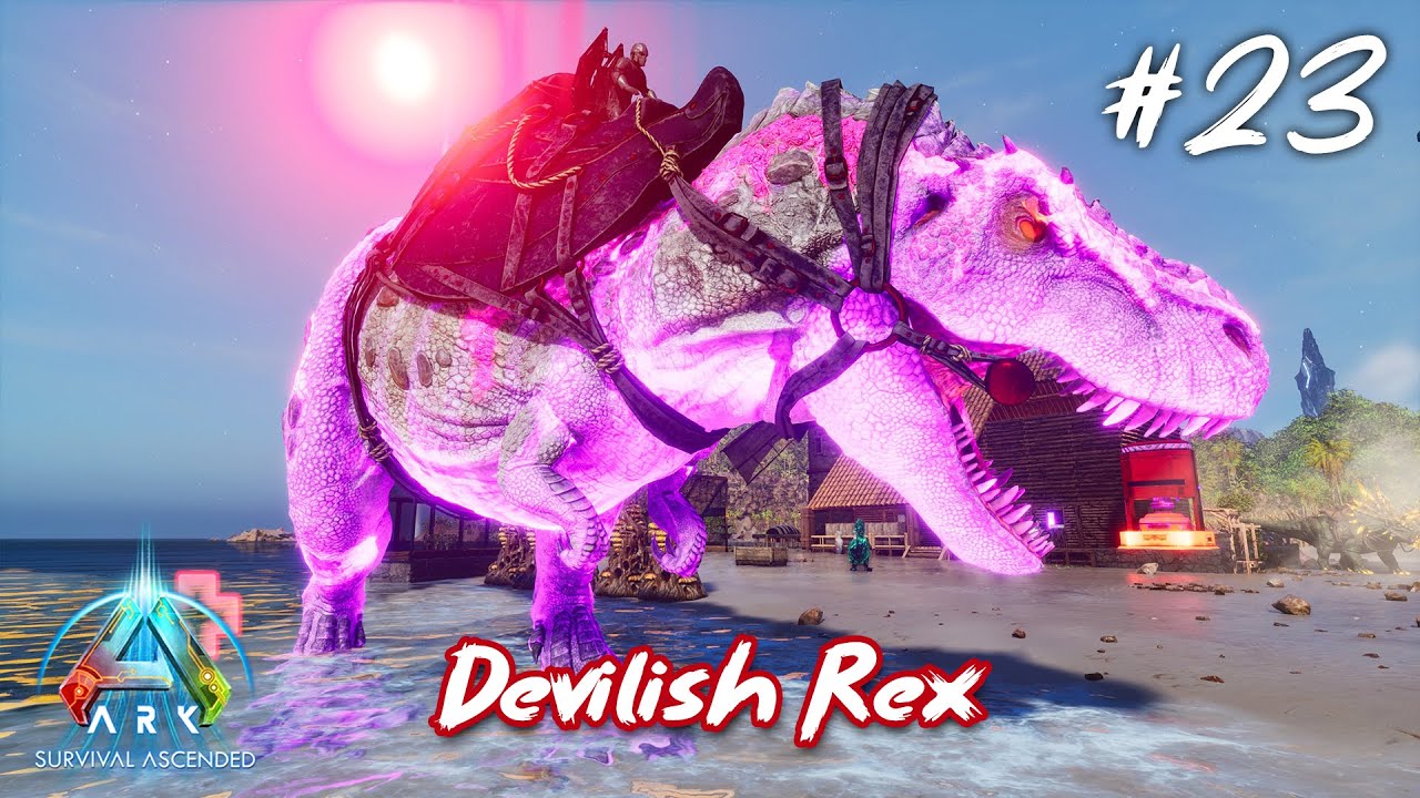 ARK SURVIVAL ASCENDED - Ark Descended ស្ដេចចម្បាំងចេញអុកឡុកពិភពគុណ Part ...