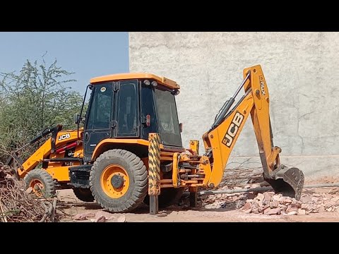 JCB machine pathar loading karte hue #JCB #bulldozer - YouTube