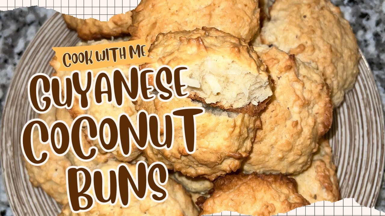 HOW TO MAKE GUYANESE COCONUT BUNS |KASSANDRA CHAN - YouTube
