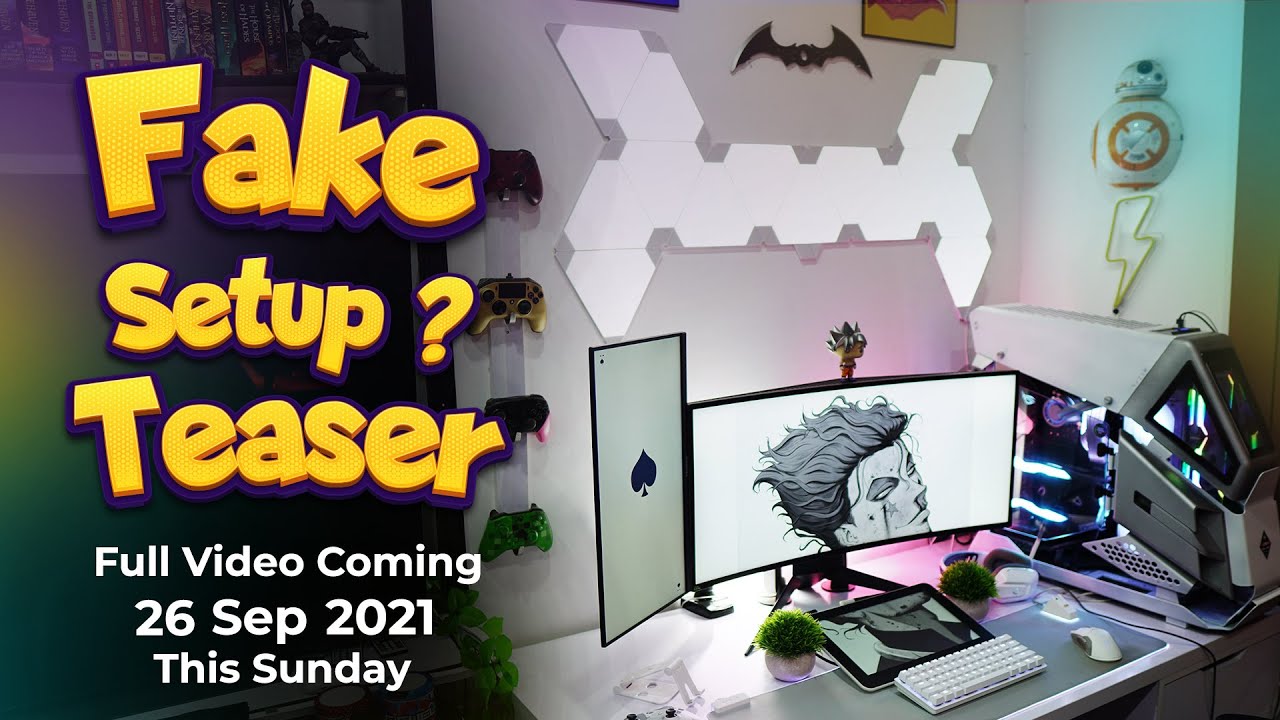 Fake Gaming Setup ? Teaser | Full Video Coming Sunday 6pm 26 Sep 2021 ...