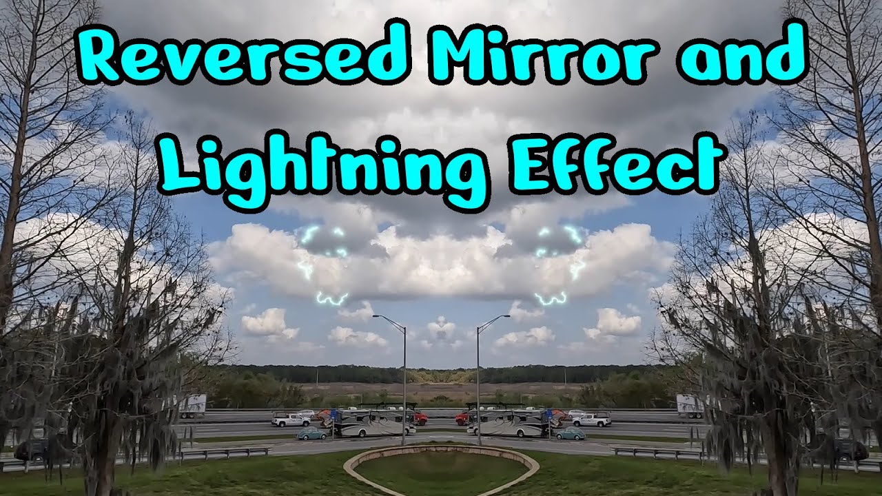 Reversed Mirror and Lightning Effect on I-75 From the "Snake Wall ...