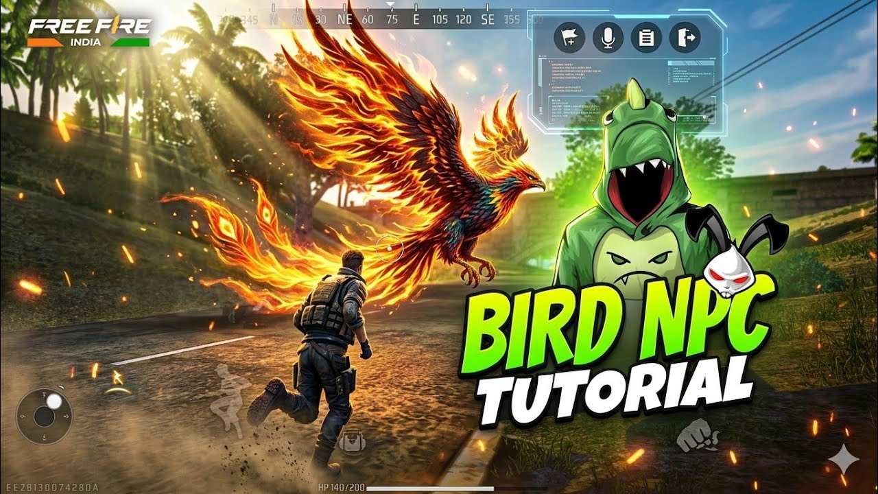 FLYING BIRD TUTORIAL | NEW CRAFTLAND TUTORIAL | NPC BIRD | CRAFTLAND ...